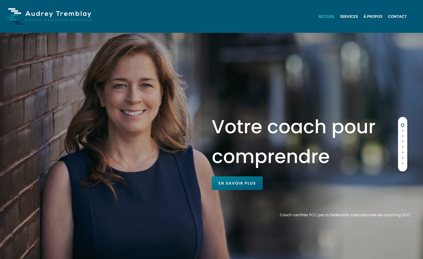 Audrey Tremblay, coach professionnelle – Votre coach exécutif pour comprendre, innover, agir